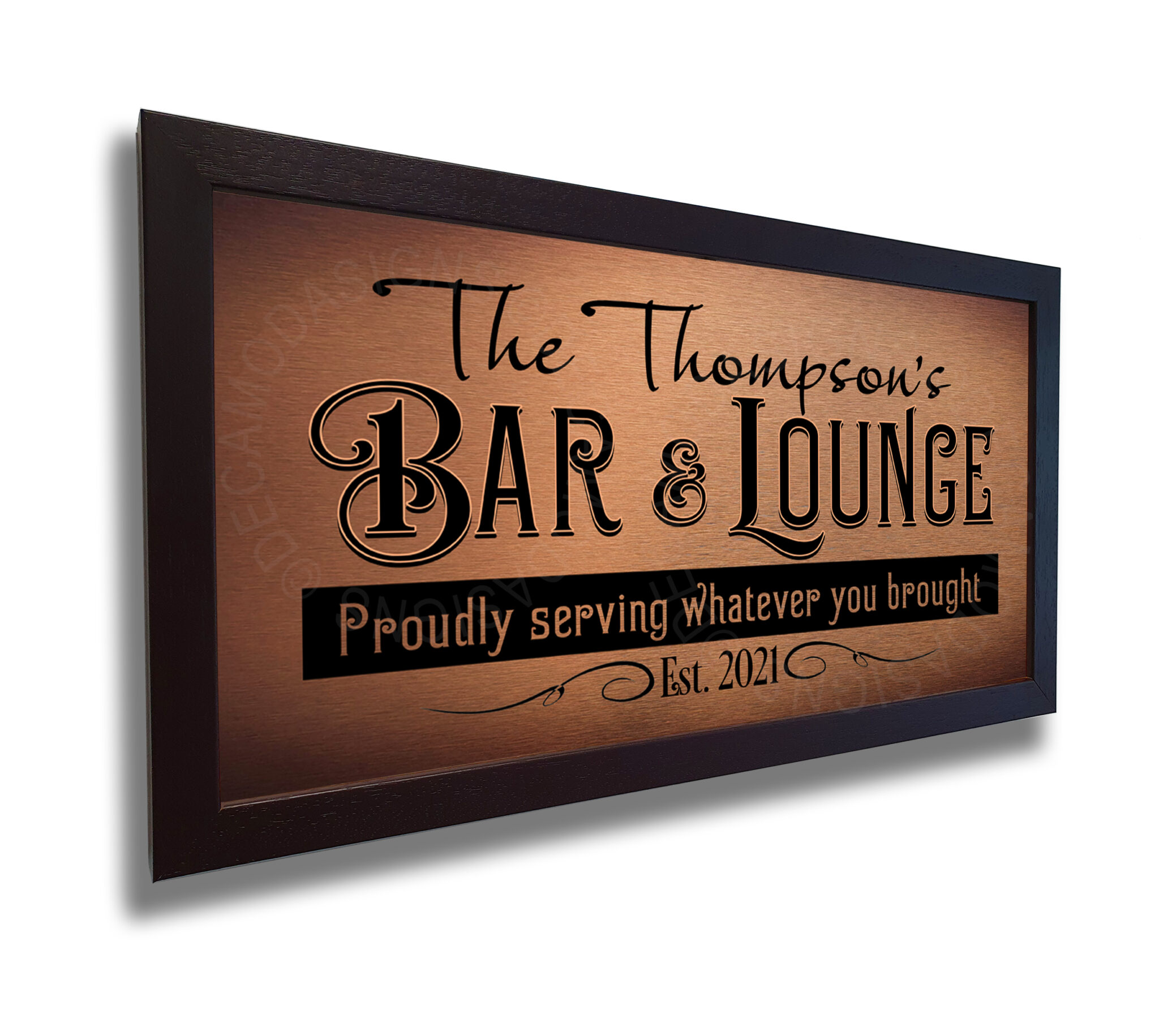 Personalized Bar and Lounge Sign | Bar Lounge Decor | Bar and Lounge