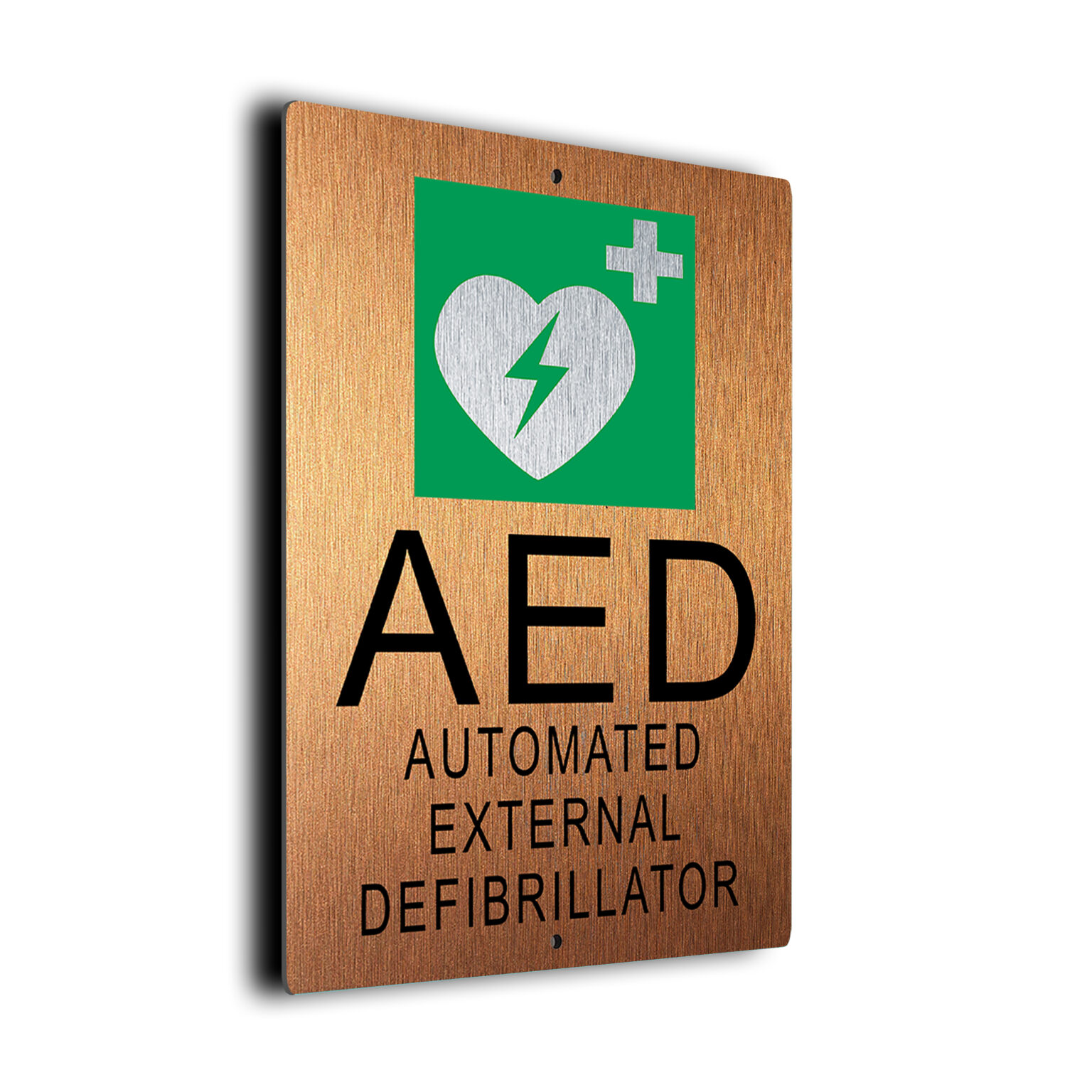Pool AED Defibrillator Sign | Pool Signs | AED Defibrillator Signs