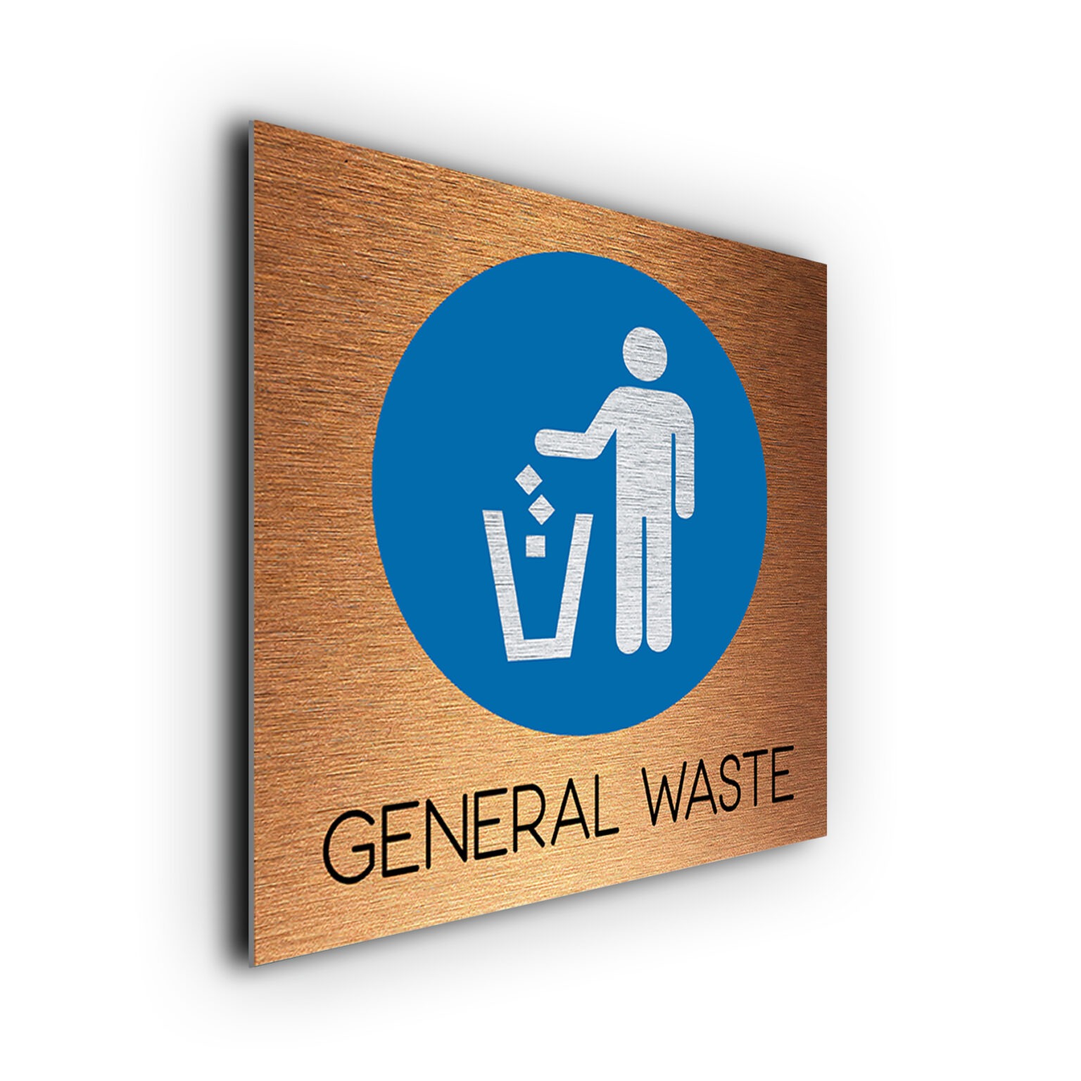 General Waste Sign | Self Adhesive General Waste Sign | Signs