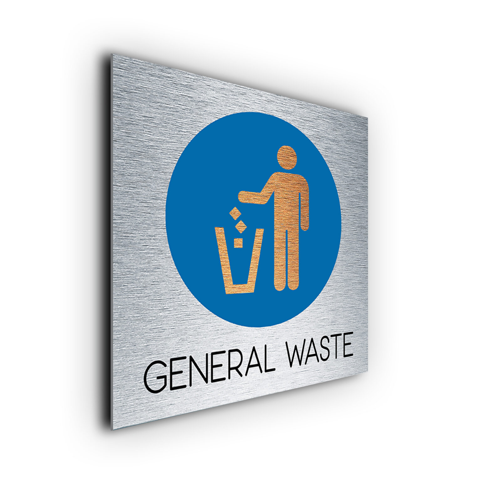 General Waste Sign | Self Adhesive General Waste Sign | Signs